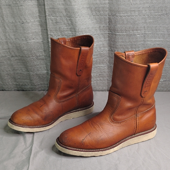 Red Wing Shoes | Shoes | Red Wing 866 Pecos Boots Mens 95 Leather Made ...